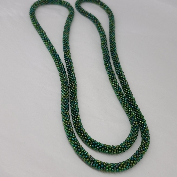 Jewelry | Multicolored Bead Infinity Necklace | Poshmark